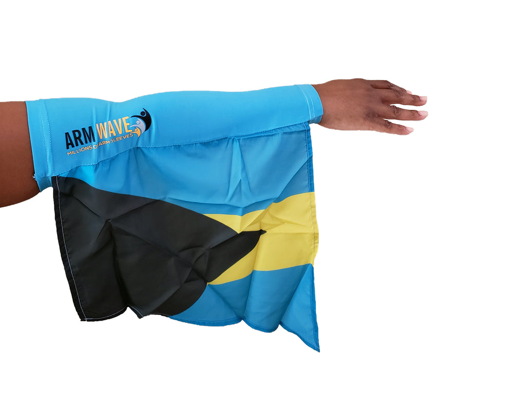 Bahamas Arm Sleeve Flag - Arm Flag | Arm Wave