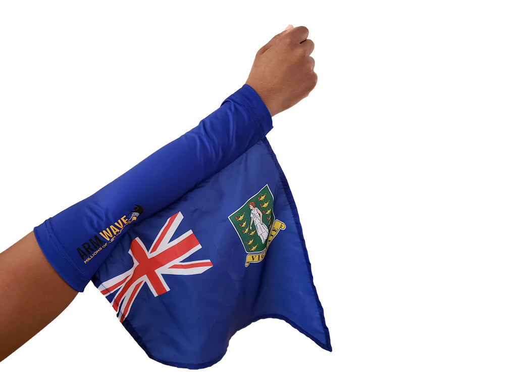 BRITISH VIRGIN ISLAND ARM FLAG – Arm Wave