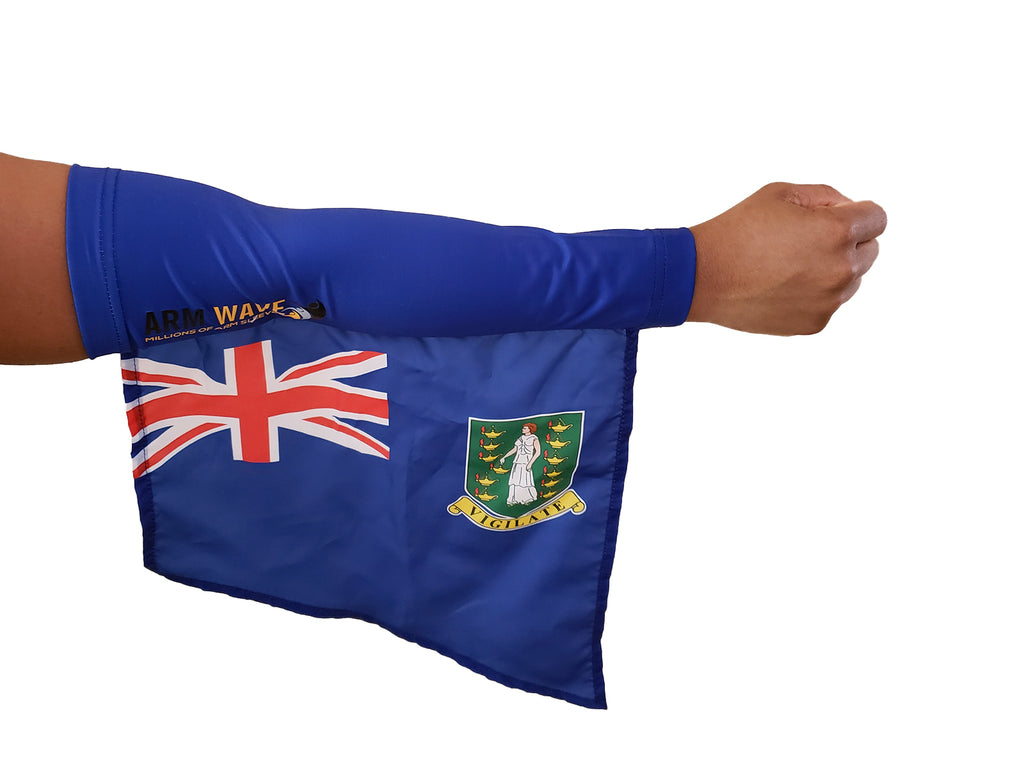 BRITISH VIRGIN ISLAND ARM FLAG – Arm Wave